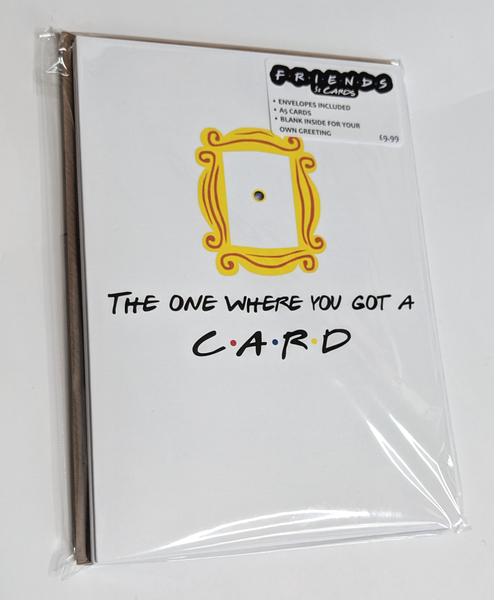 Friends TV Show Themed Greetings Cards - 5 PACK Original Designs – That ...